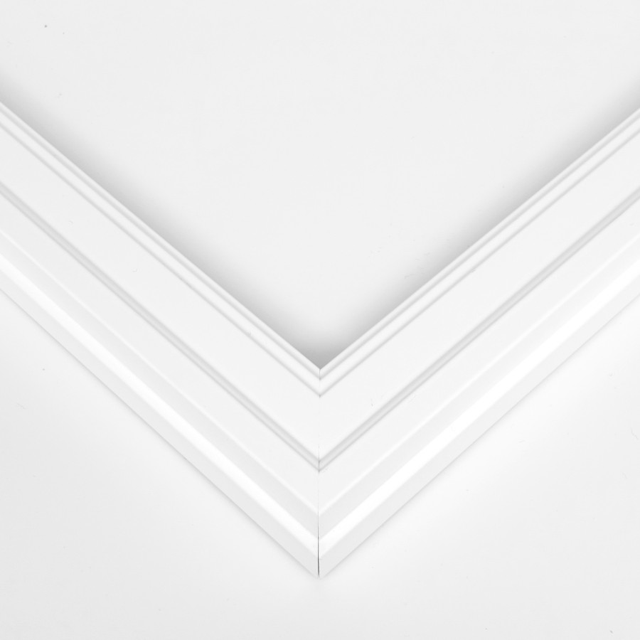 156-48 WHITE LIPPED PICTURE FRAME Picture Frame - Canvas Decorating Frame