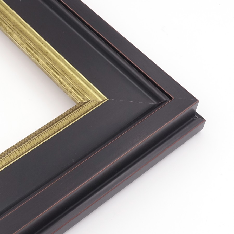 black gold lip Picture Frame - Canvas Decorating Frame