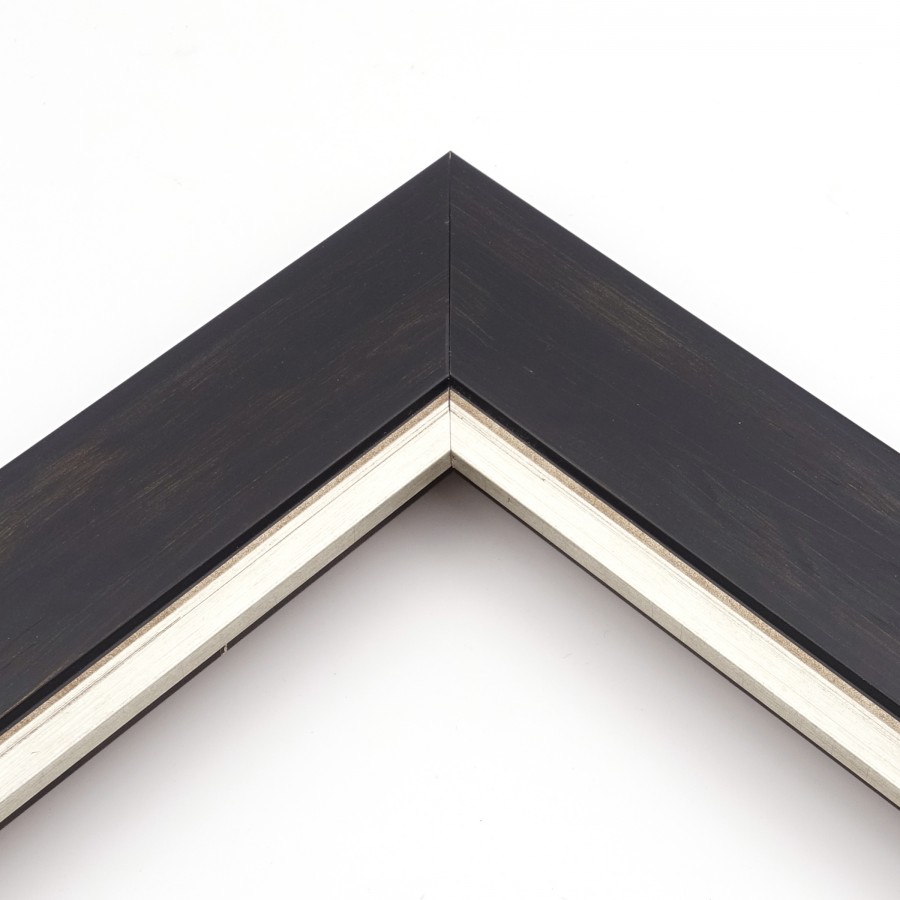 293-29 DARK TRUFFLE WITH SILVER LIPPED PICTURE FRAME Picture Frame ...