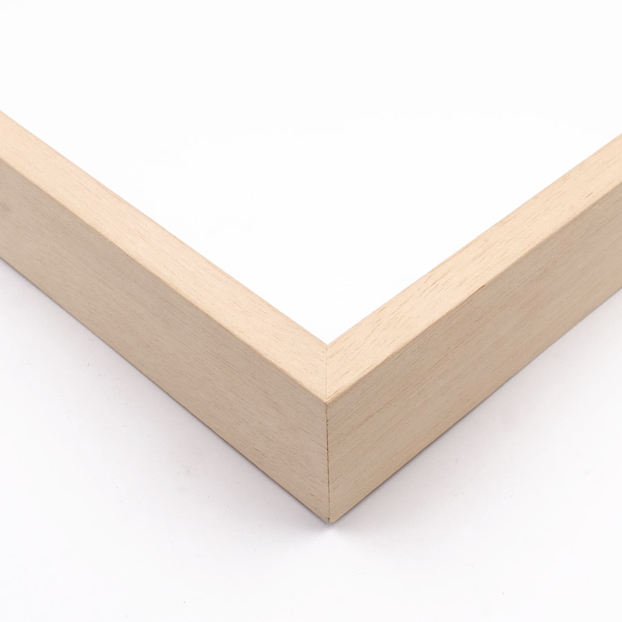 303-12 NATURAL WOOD FLOATING FRAME Picture Frame - Canvas Decorating Frame