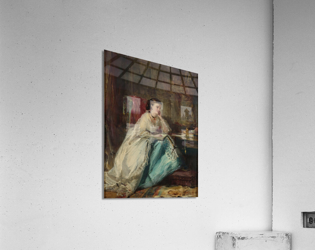 Woman in Her Study by Robert Duddingstone Herdman [1863–1922] par ...