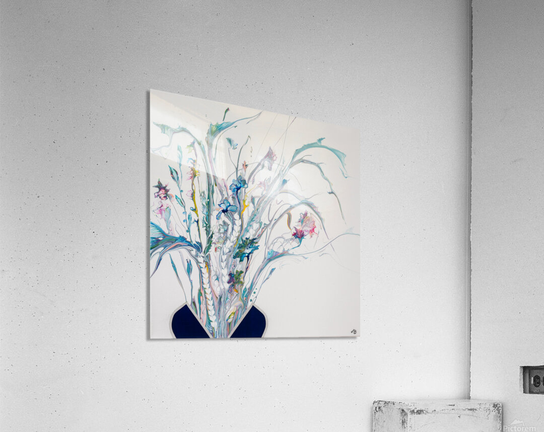 Blue Deco by Arlene Best Wall Art