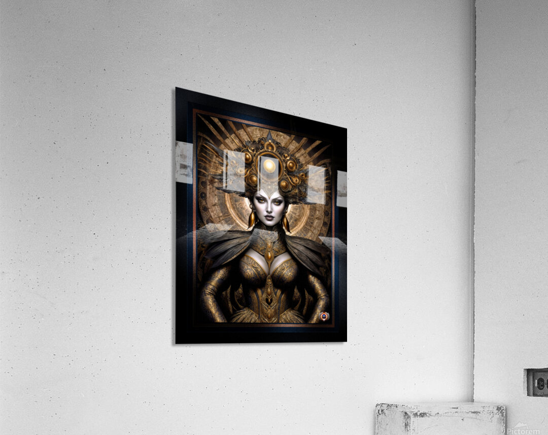 The Alluring Regal Portrait Of Balaria Rhiphan Mesmerizing AI Concept ...