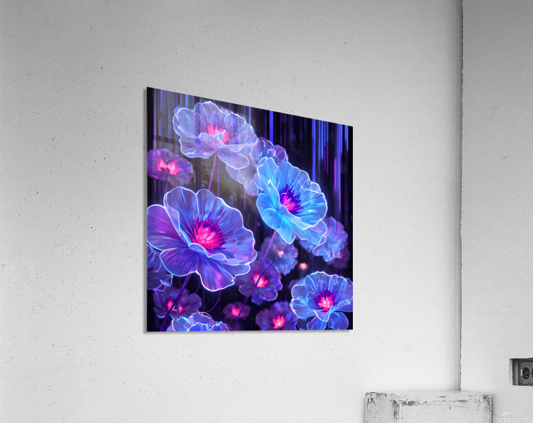 Vivid Flowers 1 by Elliarna Wall Art