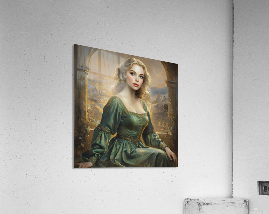 Medieval Princess 1 by Elliarna Wall Art