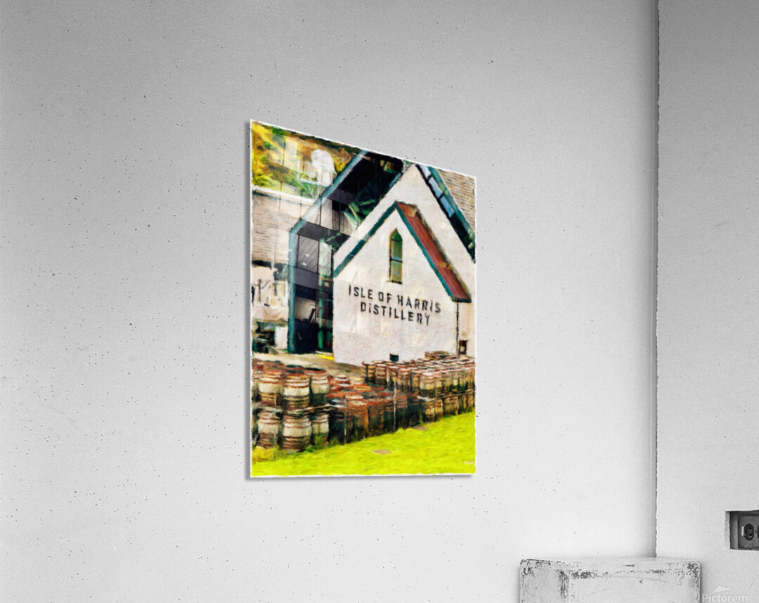 Isle of Harris Distillery by BradTaylorArt Wall Art