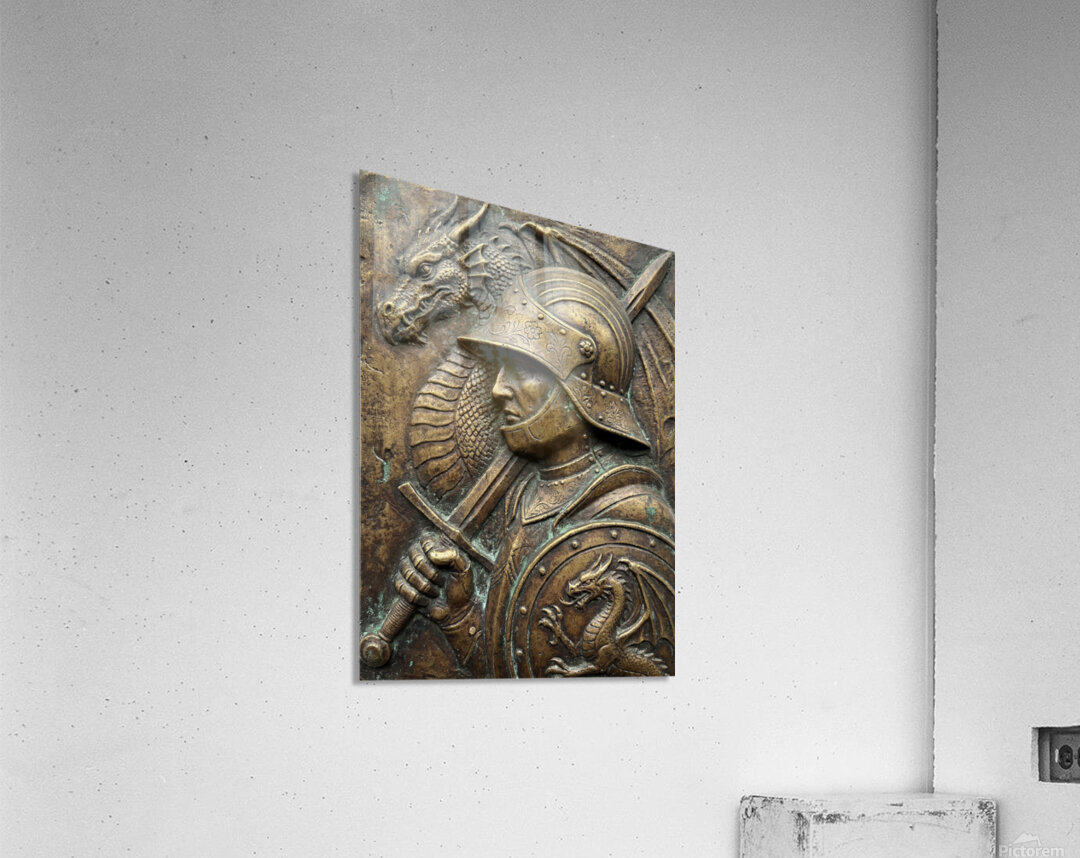 The Silent Roar of the Dragon by Sumer Paintings Wall Art