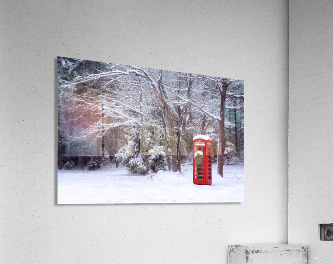 A British Christmas in Maine by Rick Berk Wall Art