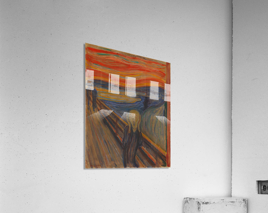 Edvard Munch: The Scream HD 300ppi by Stock Photography Wall Art