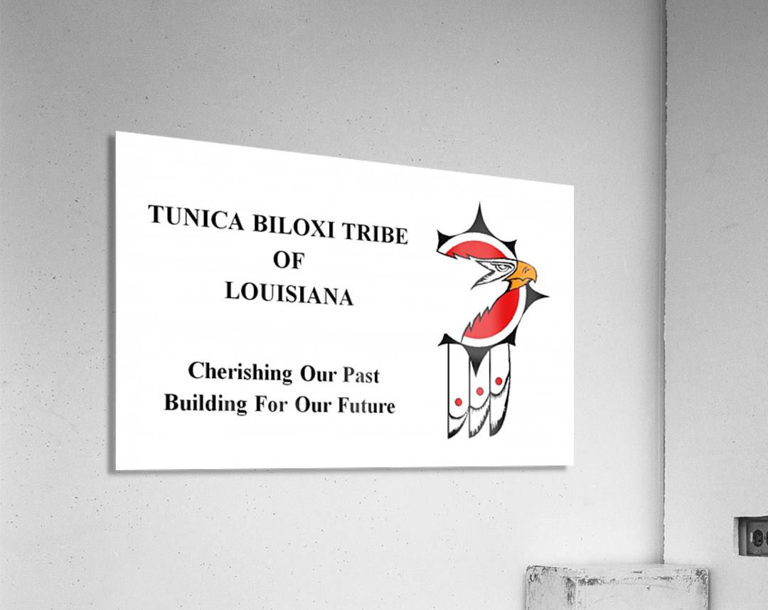 Tunica Biloxi Indian Tribe Flag by Fun With Flags Wall Art