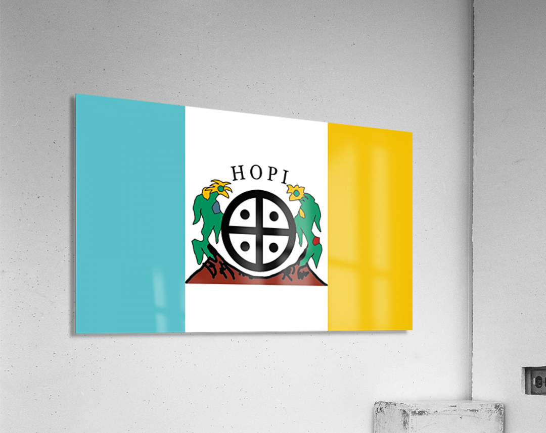 Hopi Tribe Flag by Fun With Flags Wall Art