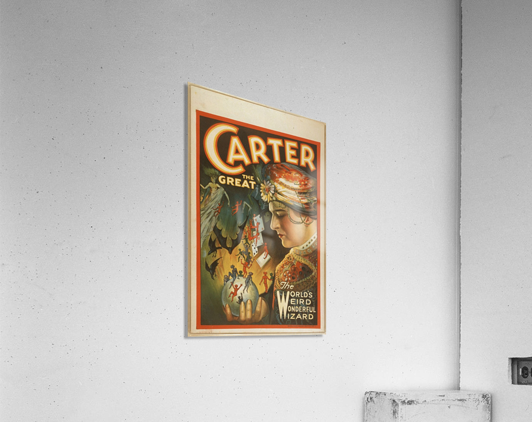 Carter the great by VINTAGE POSTER Wall Art