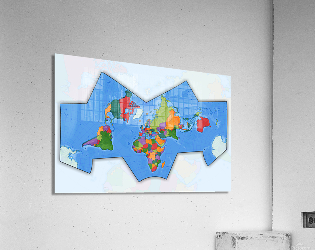 Cahill Concialdi world map projection par SamKal