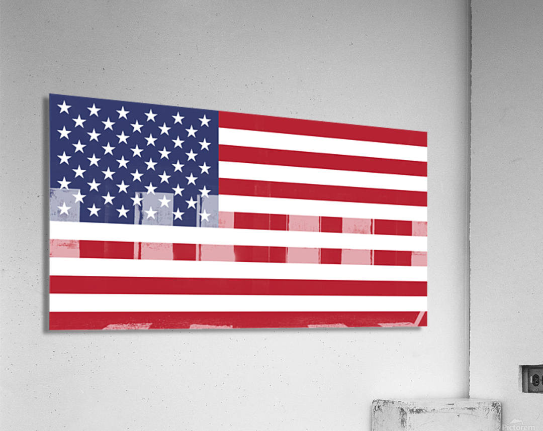flags of the world america usa by ukeurope Wall Art
