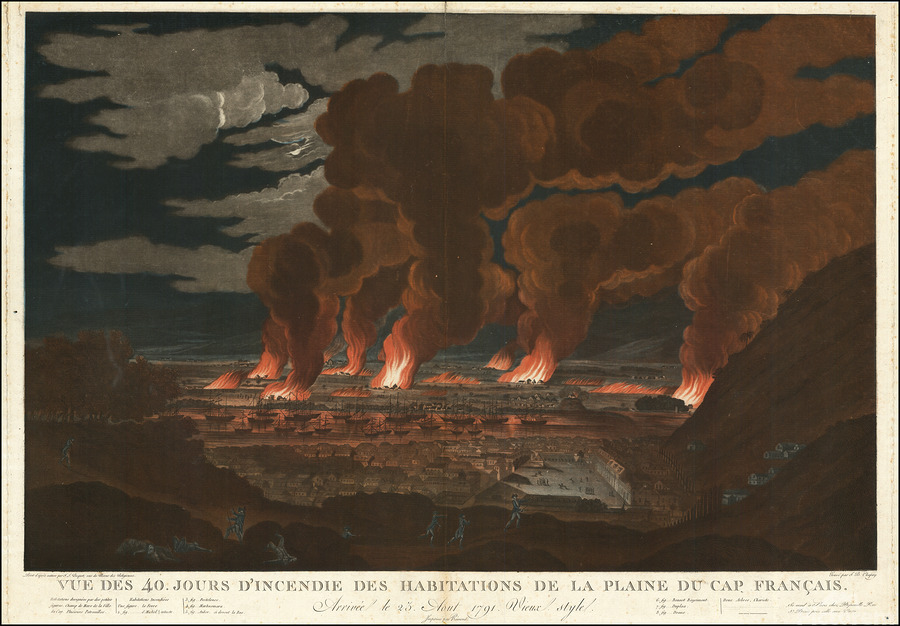 August 23 1791 Haitian Revolution Pillage of Cap Francais – Historic ...