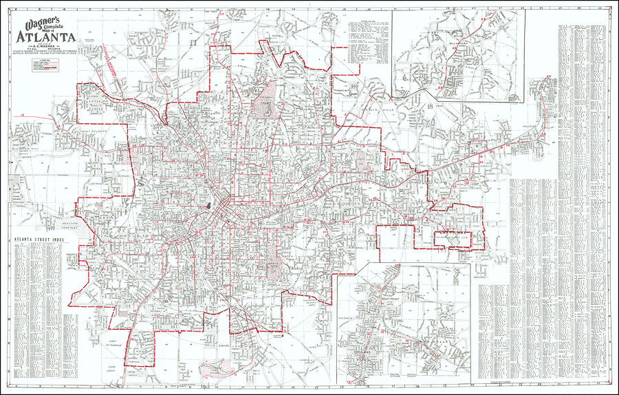 Historic Maps Of Atlanta Ga Explore MARBL's Digital Historic Map