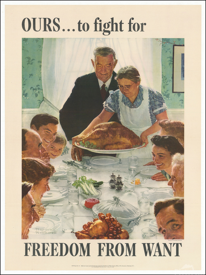 Norman Rockwell’s “Freedom from Want” – Iconic 1943 American ...