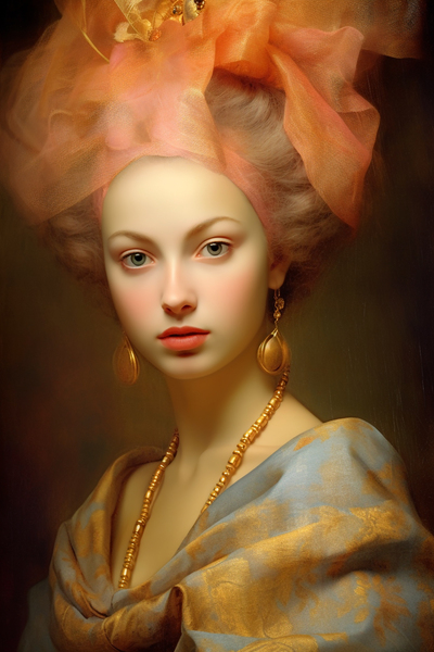 Avant Garde Poster Illustration Baroque No 1 by W Addison Smith Wall Art