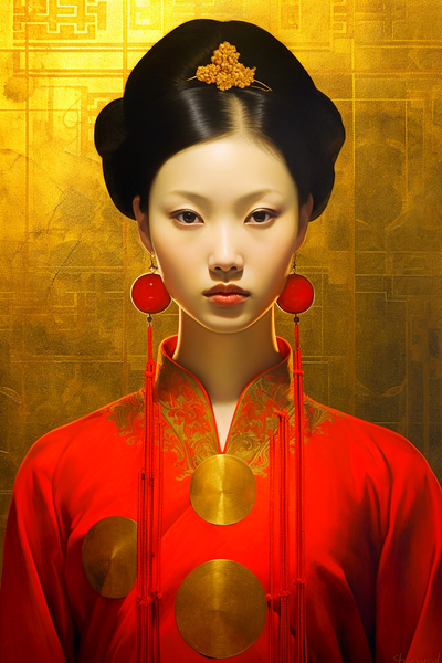 Avant Garde Poster Illustration No 3 by W Addison Smith Wall Art