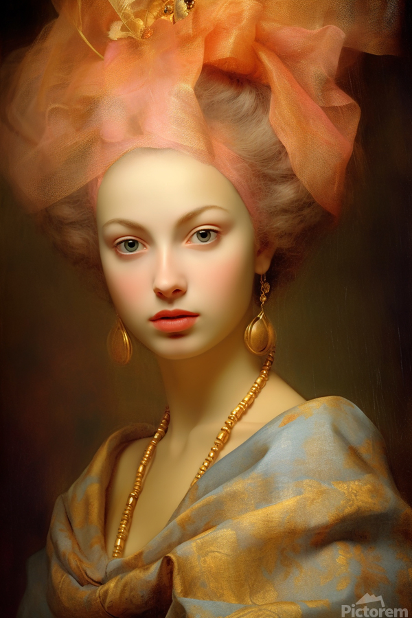 Avant Garde Poster Illustration Baroque No 1 par W Addison Smith