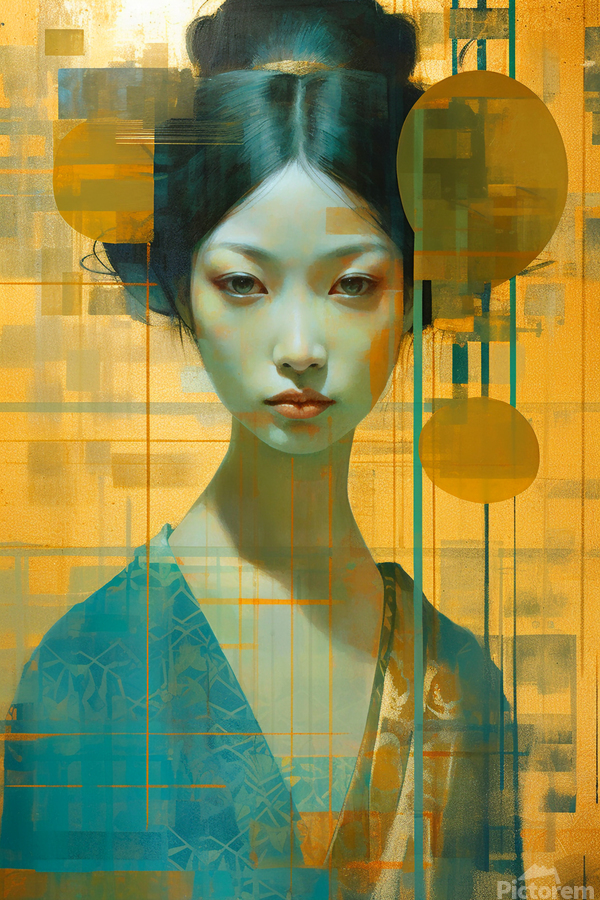 Avant Garde Poster Illustration No 34 by W Addison Smith Wall Art