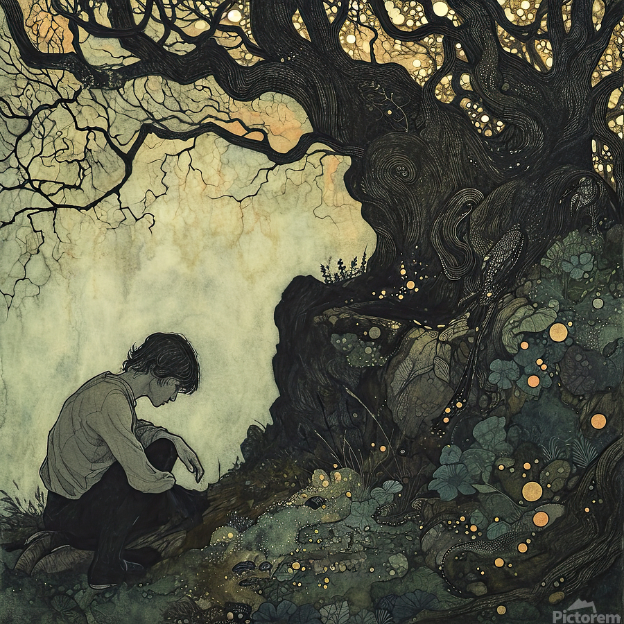The Comfort of Trees by Harold Ninek Wall Art
