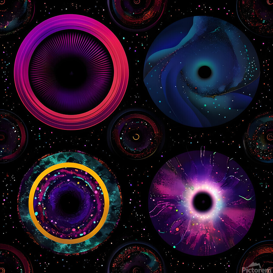 Discs by Elliarna Wall Art