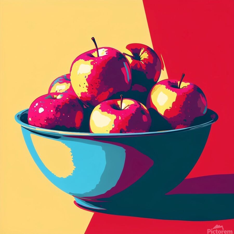 Apple by Elliarna Wall Art