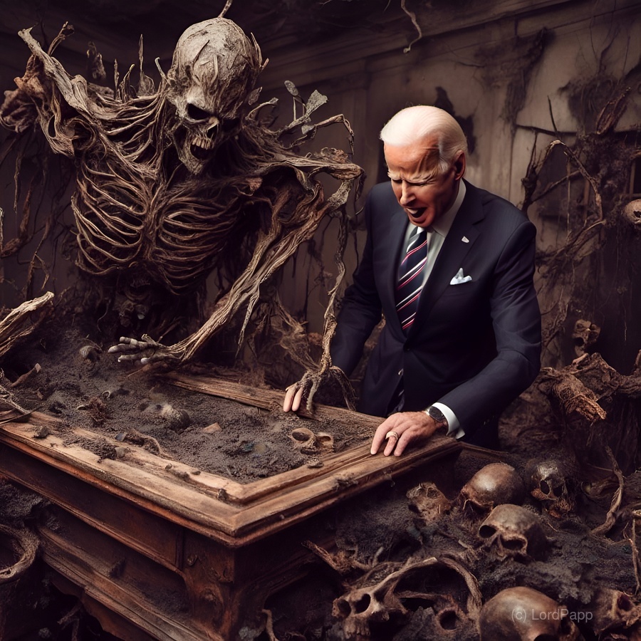 Creepy Joe by LordPapp Wall Art