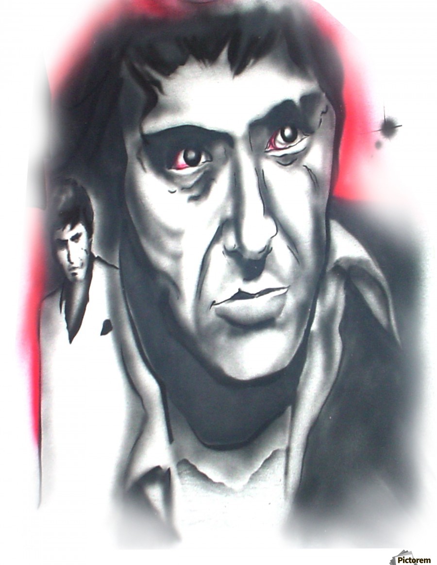 scar by Vince Osborne Wall Art