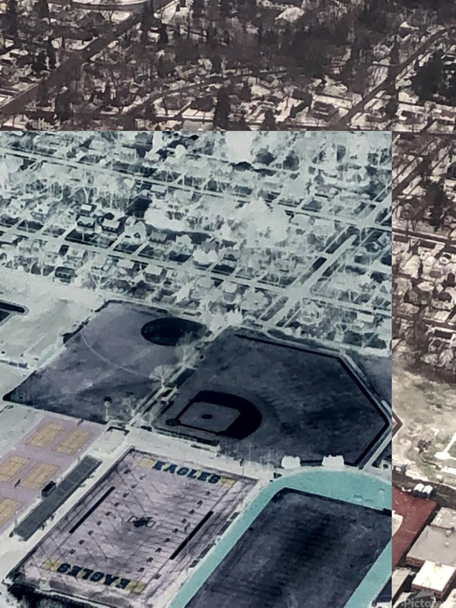 Above the Stadium by Daniel Rothenberg Wall Art