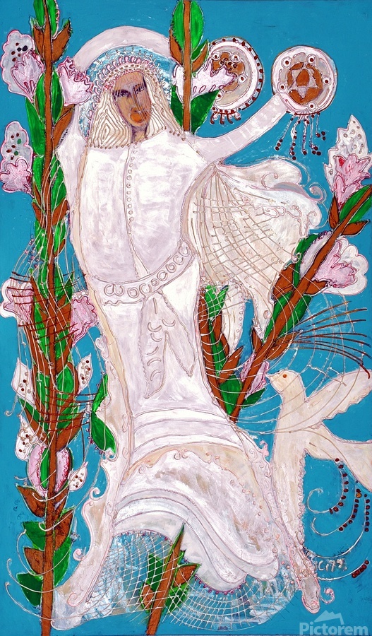 the Kallah by Yahel Wall Art