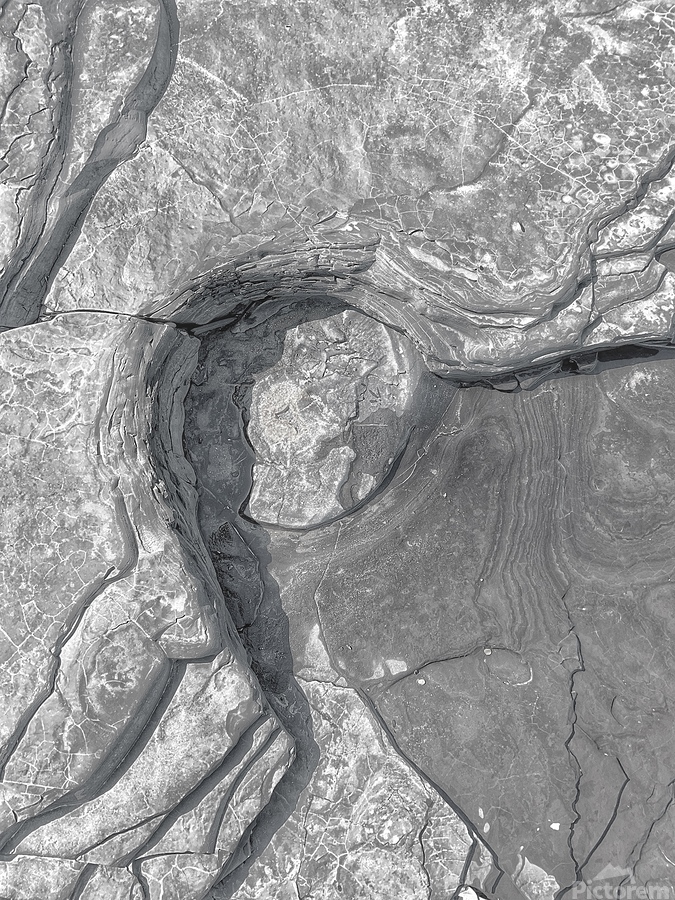 Water cyclone Lake Erie by M K Myka Wall Art