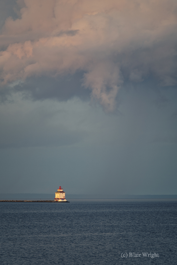 Lighthouse Storm by Blair Wright Wall Art
