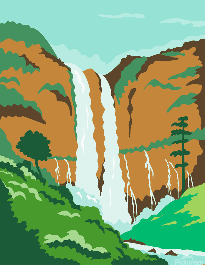 Maria Cristina Falls by Artistic Paradigms Wall Art