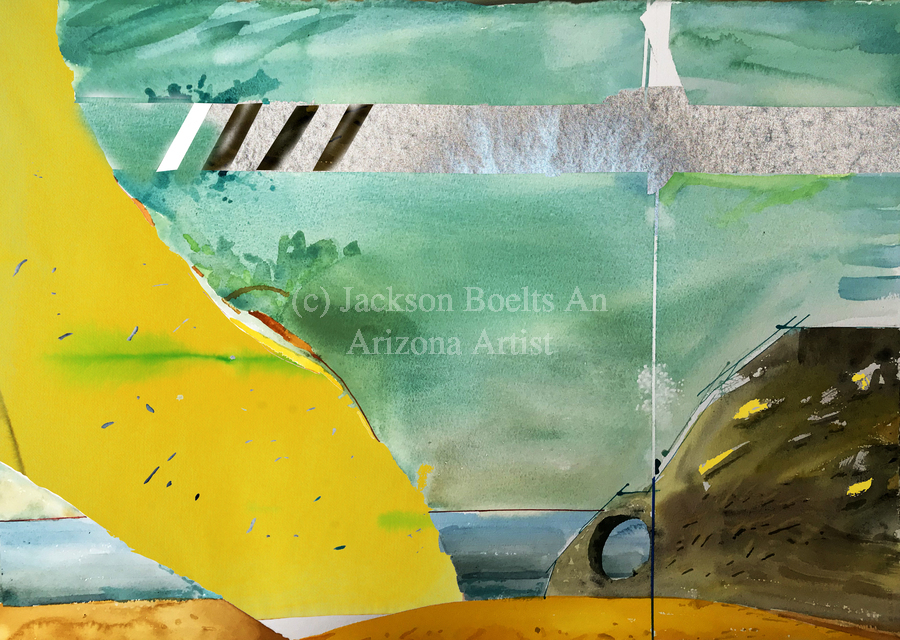 Constructs by the Sea by Jackson Boelts An Arizona Artist Wall Art