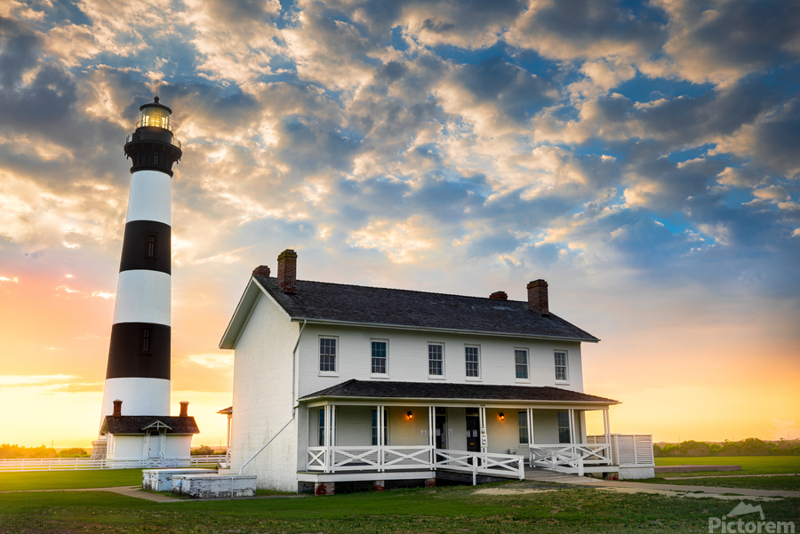 Bodie Island Lighthouse Amazing Sunrise OBX Outer Banks NC by Jordan ...