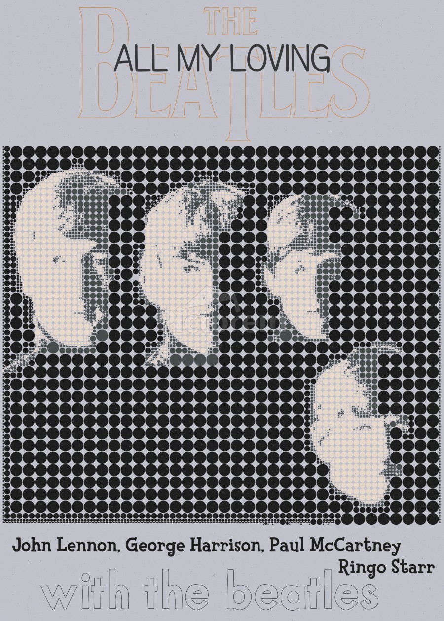 All My Loving - The Beatles by Gunawan Rb Wall Art