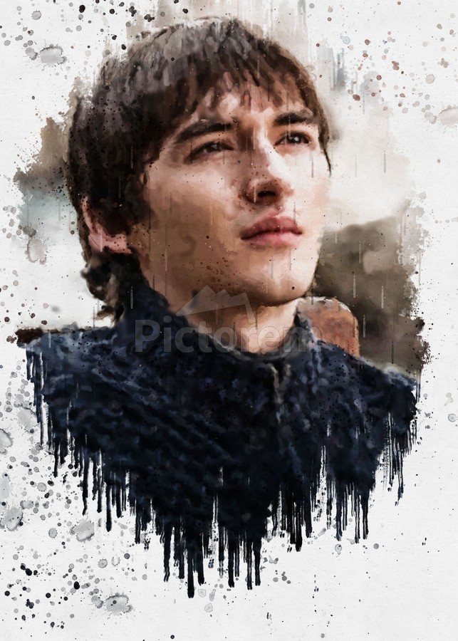 Bran_Stark by Gunawan Rb Wall Art