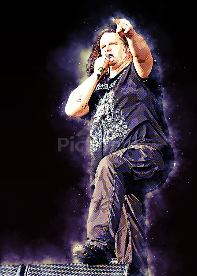 George Fisher Cannibal Corpse Spirit by Gunawan Rb Wall Art