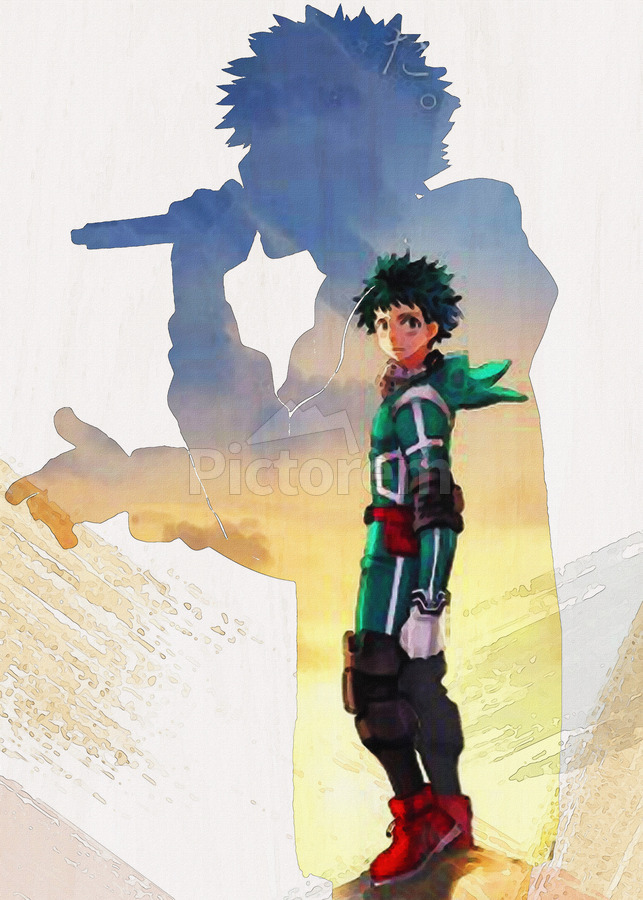 KatsuDeku My Hero Academia by Gunawan Rb Wall Art