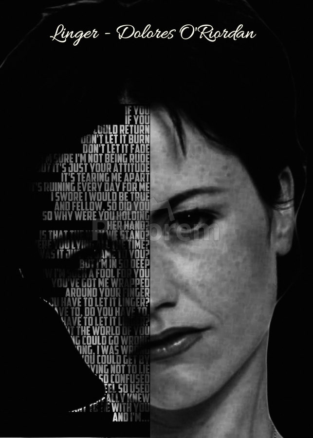 Linger - Dolores O’Riordan by Gunawan Rb Wall Art