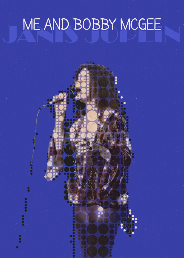 Me And Bobby McGee - Janis Joplin by Gunawan Rb Wall Art