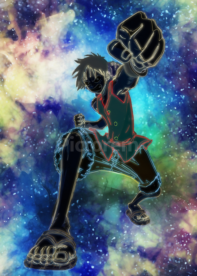Monkey D Luffy Anime one piece Spirit of Heroes manga by Gunawan Rb ...