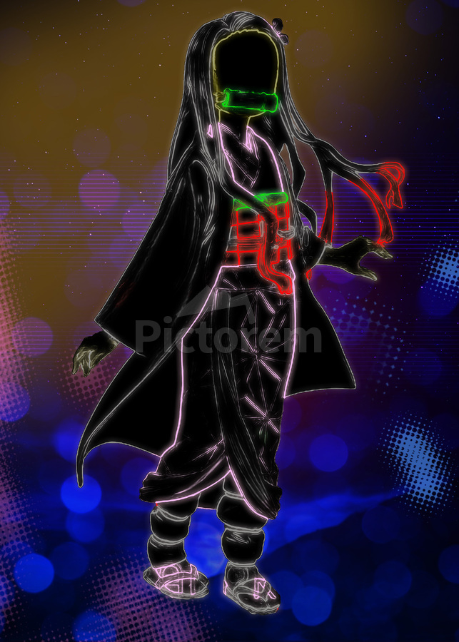 Nezuko Kamado manga Demon Slayer Spirit of Heroes Kemitsu no yaiba by ...