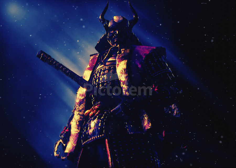 Sekiro Shadows Die Twice one armed wolf Light Heroes by Gunawan Rb Wall Art