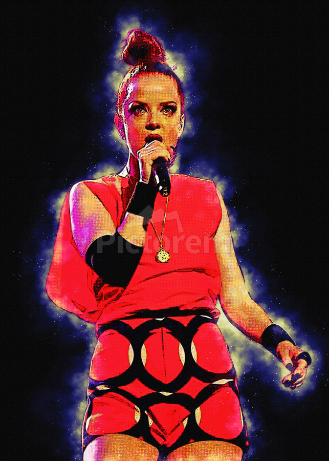 Shirley Manson by Gunawan Rb Wall Art