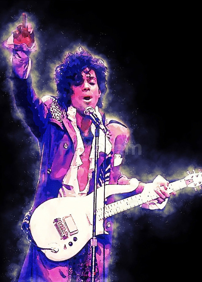 Spirit of Prince by Gunawan Rb Wall Art