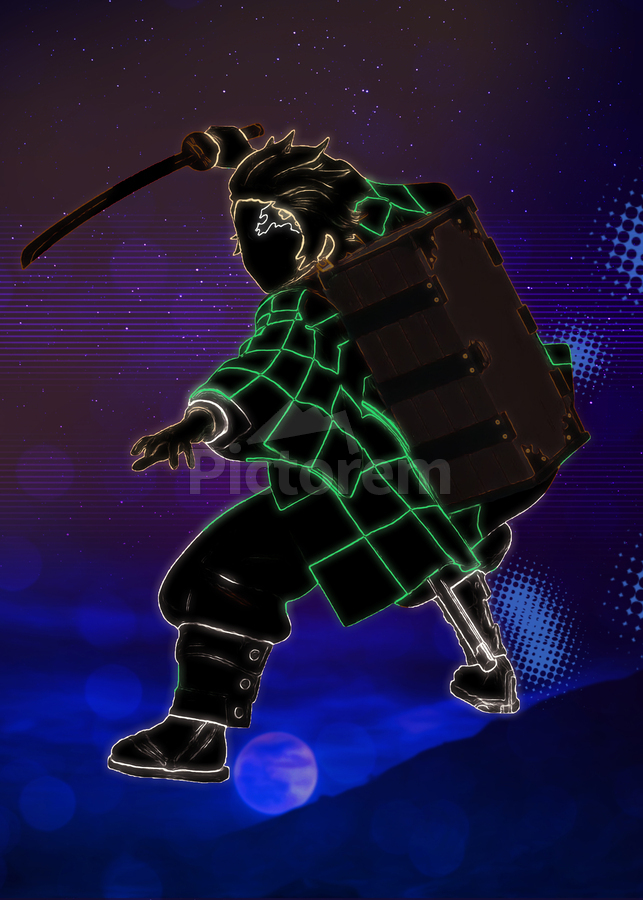 Tanjiro Kamado manga Demon Slayer Kimetsu no Yaiba Spirit of Heroes by ...