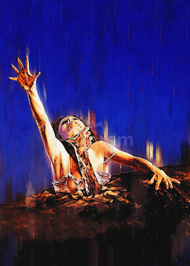 The evil dead movies 1983 by Gunawan Rb Wall Art